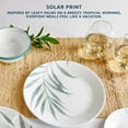 Corelle CorningWare Solar Print 18-piece Palm Inspired Dinnerware Set ...