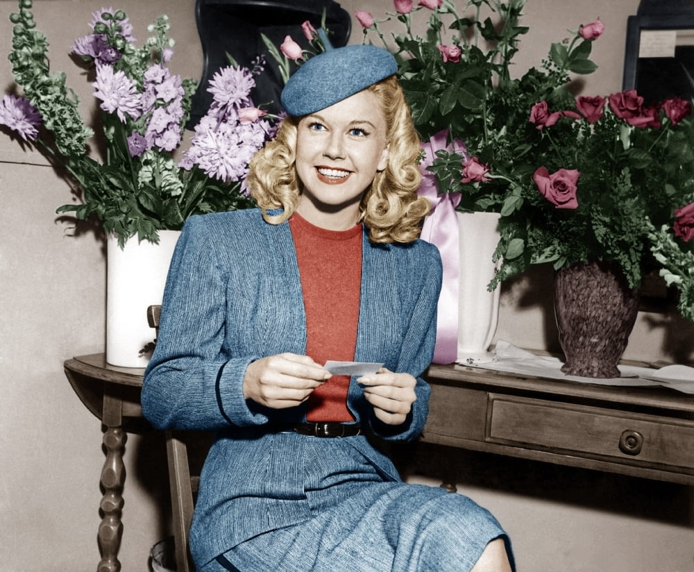 Romance On The High Seas Doris Day On Set 1948 Photo Print (14 x 11 ...