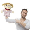ZIYIXIN Family Hand Puppets with Movable Mouth, Plush Toy Doll for Role ...