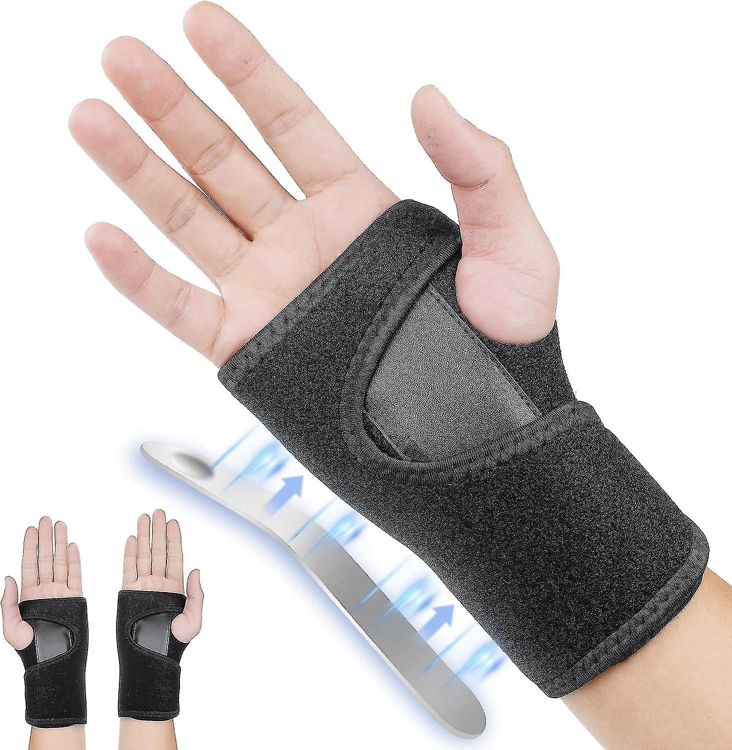 Wrist Splint, Carpal Tunnel, Tendinitis And Arthritis Cushion To Help ...