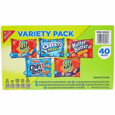 Nabisco Classic Mix Variety Pack (40 ct.) - Walmart.com