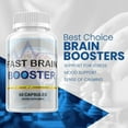 Fast Brain Booster (3 Pack) - Focus, Memory, Clarity & Energy Support ...