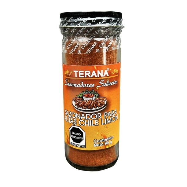 Terana Sazonador Alitas Chile Limón 90g | Walmart en línea