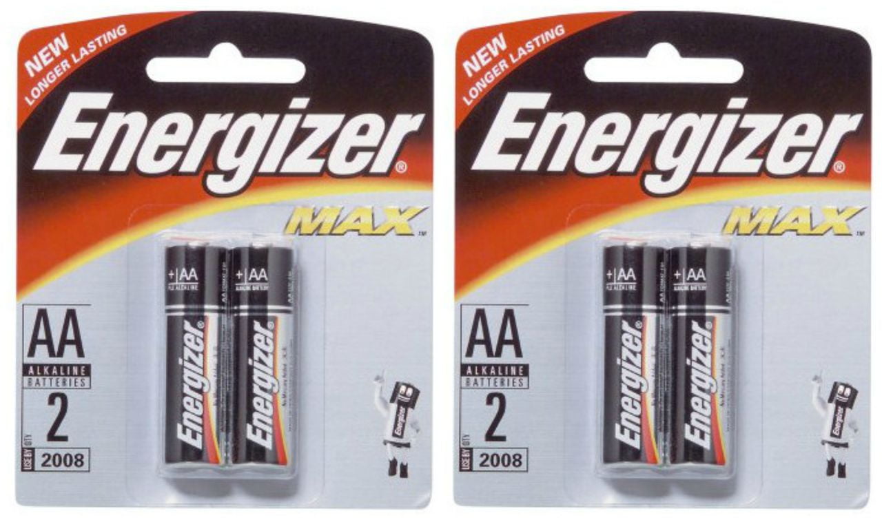 Energizer Max AA - 2 Pack Retail Carded - 2 Cards + Free Shipping ...