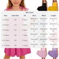 CIAKGIAF Dresses for Girls With Pockets Comfortable Solid Color ...