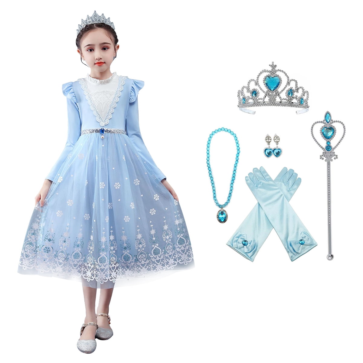 Click here for Kawell Little Girl Princess Dress With Detachable... prices