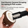 Electric Coconut Grater Machine, Portable Handheld Wireless Automatic ...