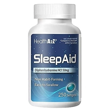Equate Sleep Aid Doxylamine Succinate Tablets, 25 mg, 32 count ...