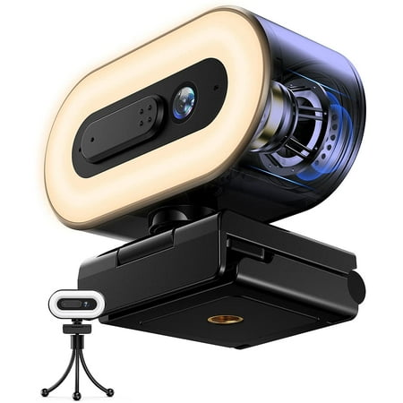 2021 2K HD Webcam with Microphone and Speaker, Streaming Webcam with ...
