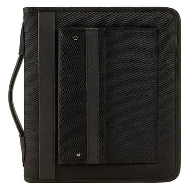 FranklinCovey Planner System, Vinyl Zipper Binder, Classic Size, Black ...