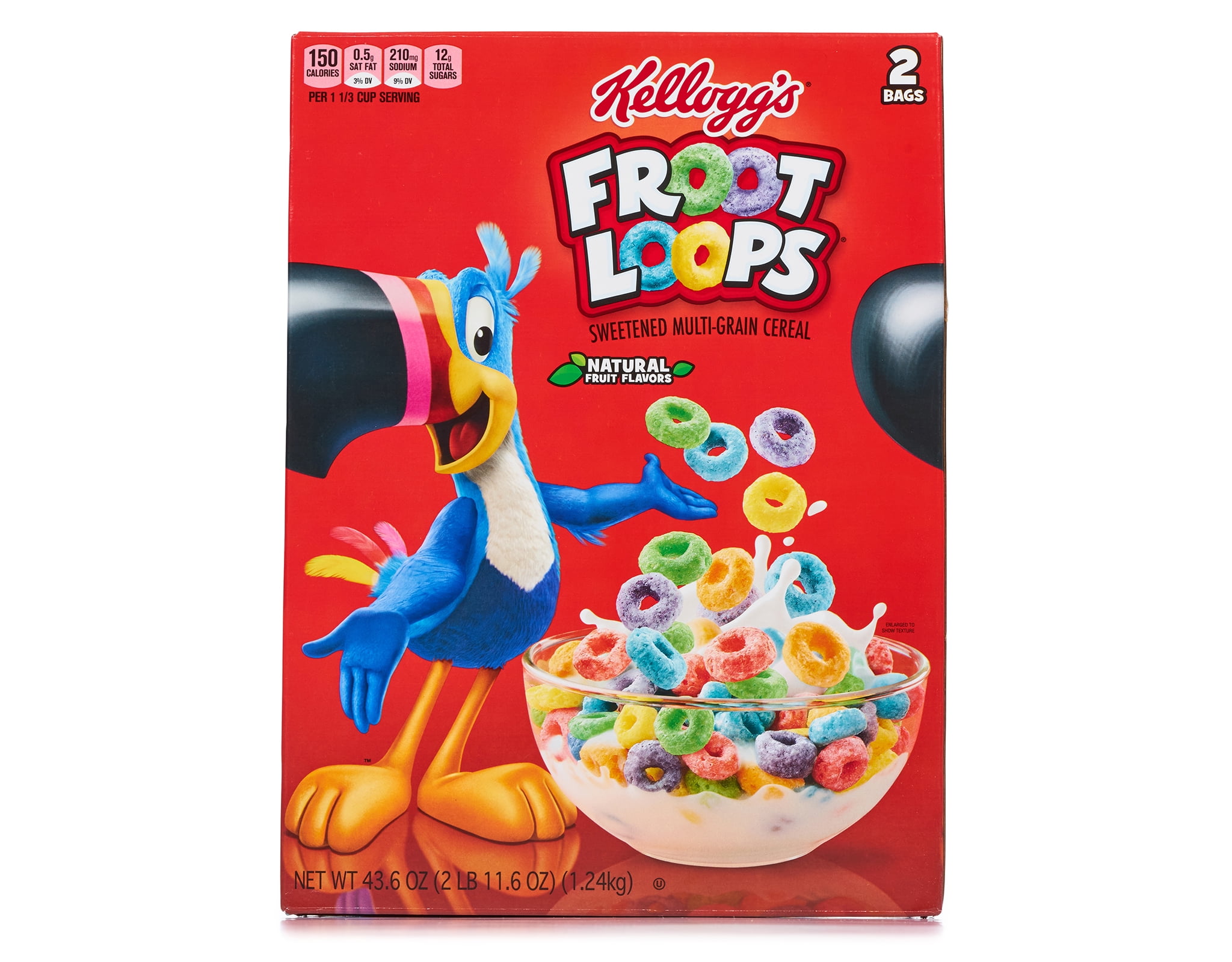 Kellogg's Froot Loops 43.6 oz. - Walmart.com