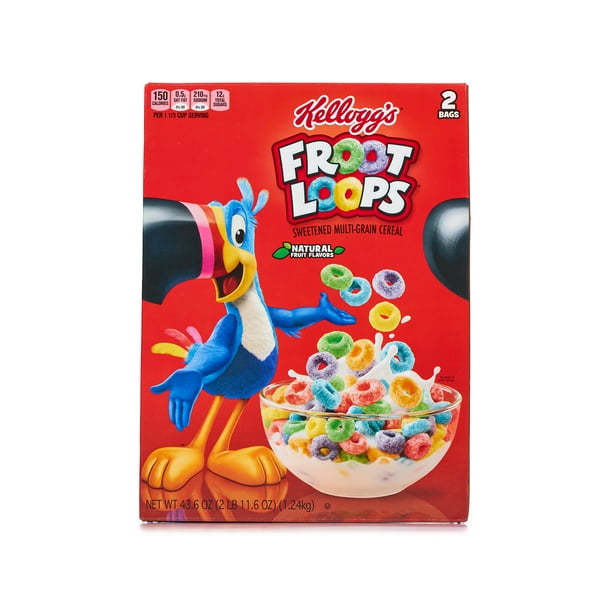 Kellogg's Froot Loops 43.6 oz. - Walmart.com