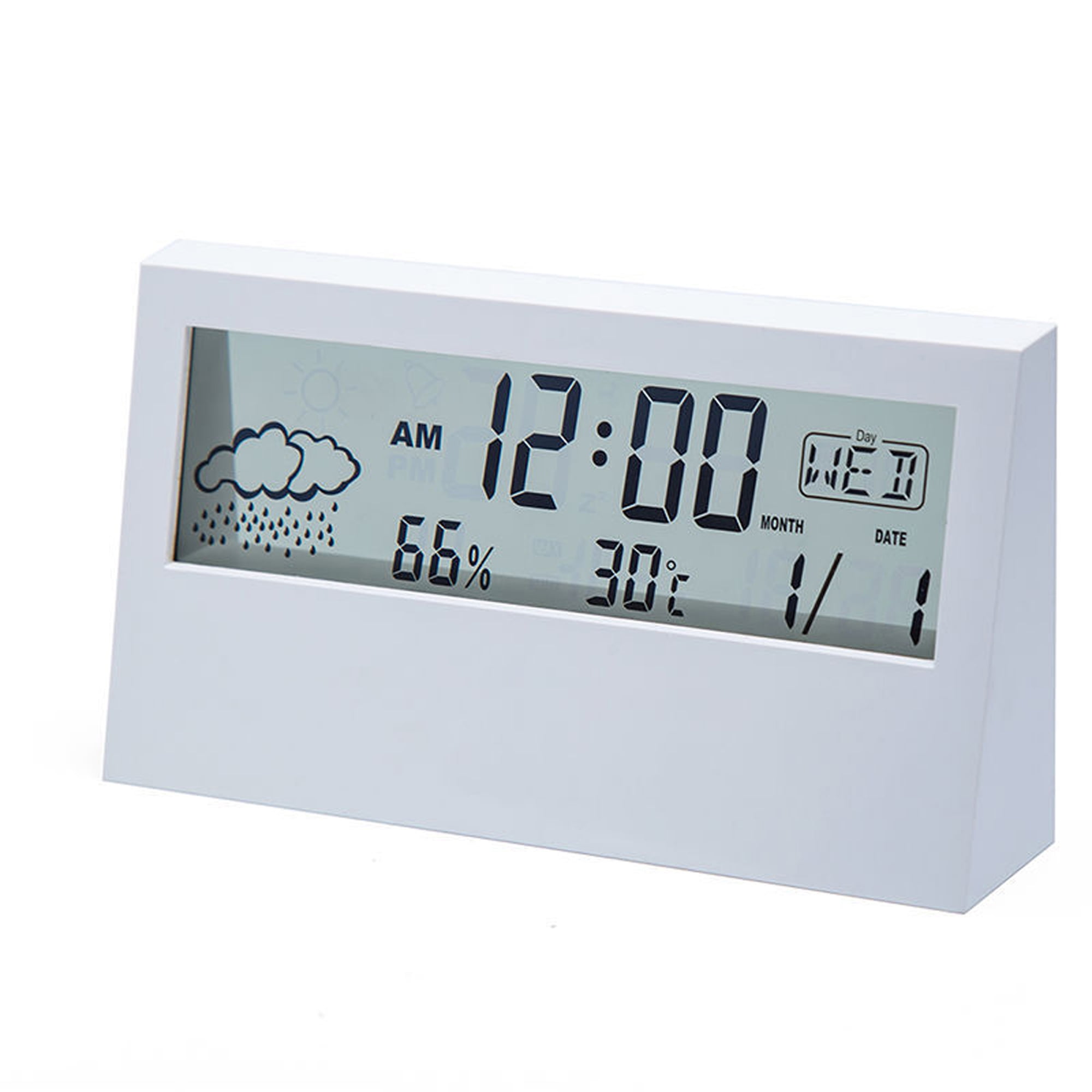 Click here for Sunloudy Digital Alarm Clock  Transparent/ Backlig... prices
