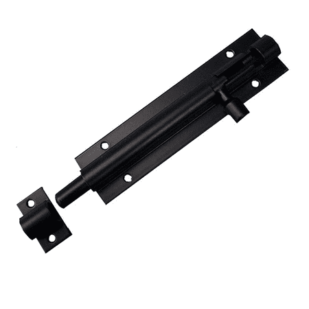 Surrme Sliding Bolt Door Latch Barrel Door Lock Exterior Door Lock with ...