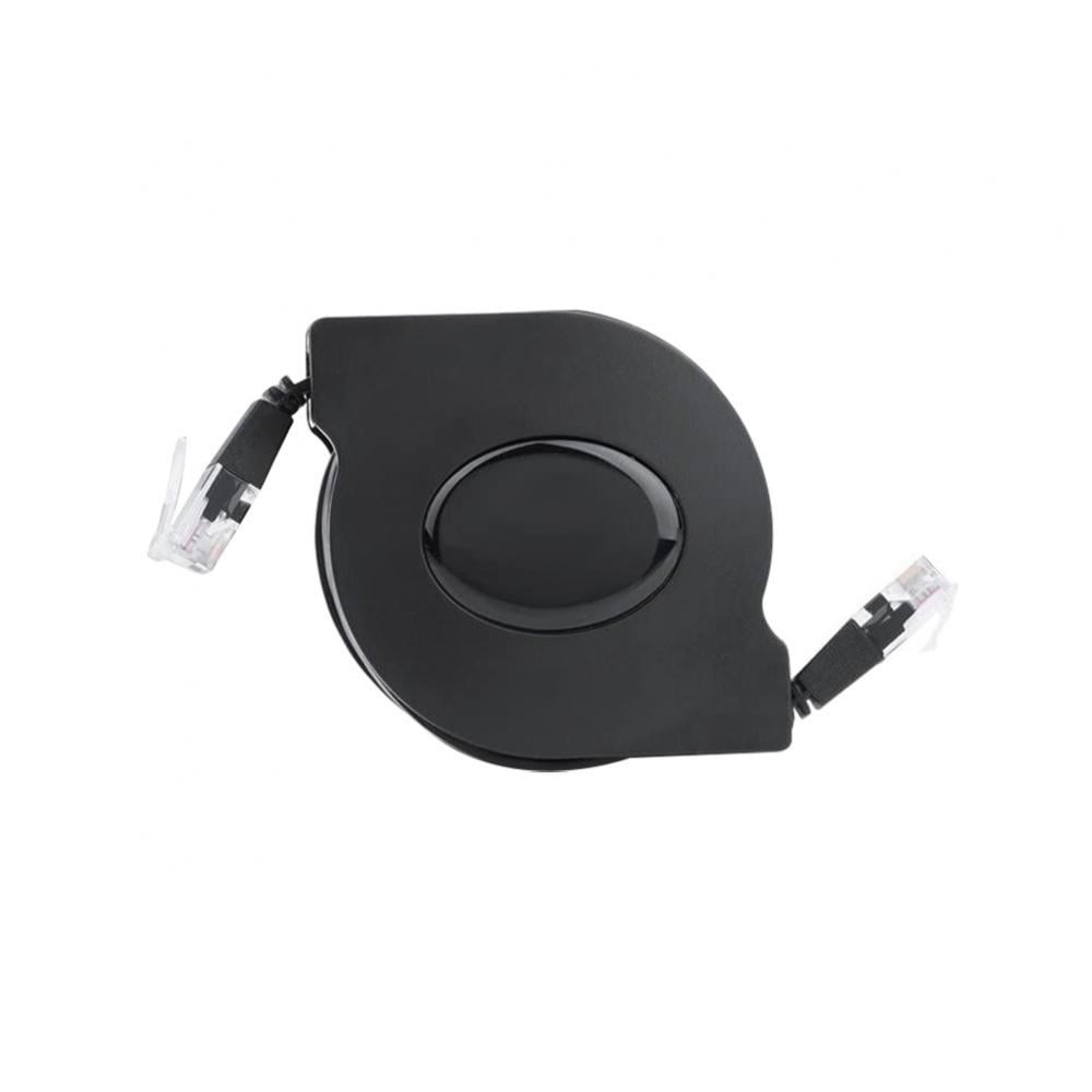 MAGAZINE Premium Cat-7 10 Gigabit Ethernet Retractable Cable for Modem ...