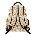 HUIACONG Cute Guinea Pig Floral School Backpack for Teens Age 7-19 ...
