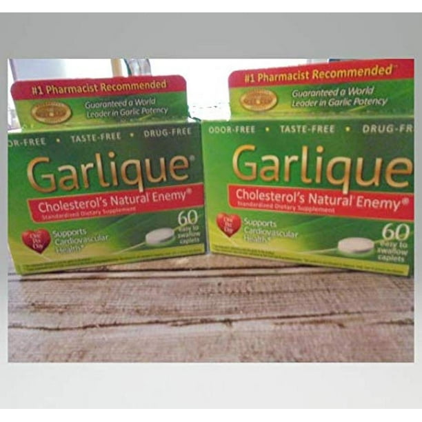 Garlique Garlic, Caplets (Pack of 2) - Walmart.com