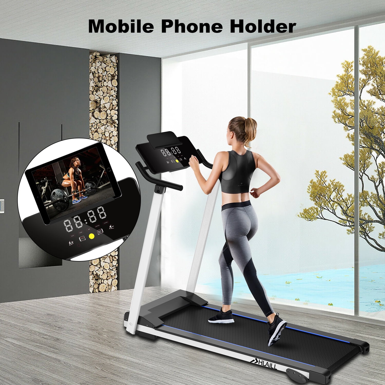 Buy Best HIIT Treadmills for Beginner, Treadmill 12 Preset Training ...