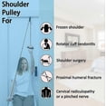 Physical Therapy Shoulder Pulley Over Door Exercise Equipment for ...
