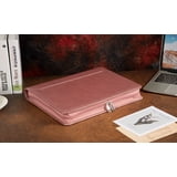 Free Shipping! LeatherBelief Leather Portfolio with 3 Rings Binder 1 ...
