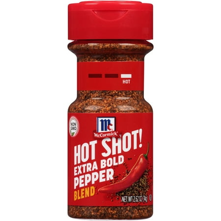 McCormick Hot Shot! Extra Bold Pepper Blend, 2.62 oz - Walmart.com