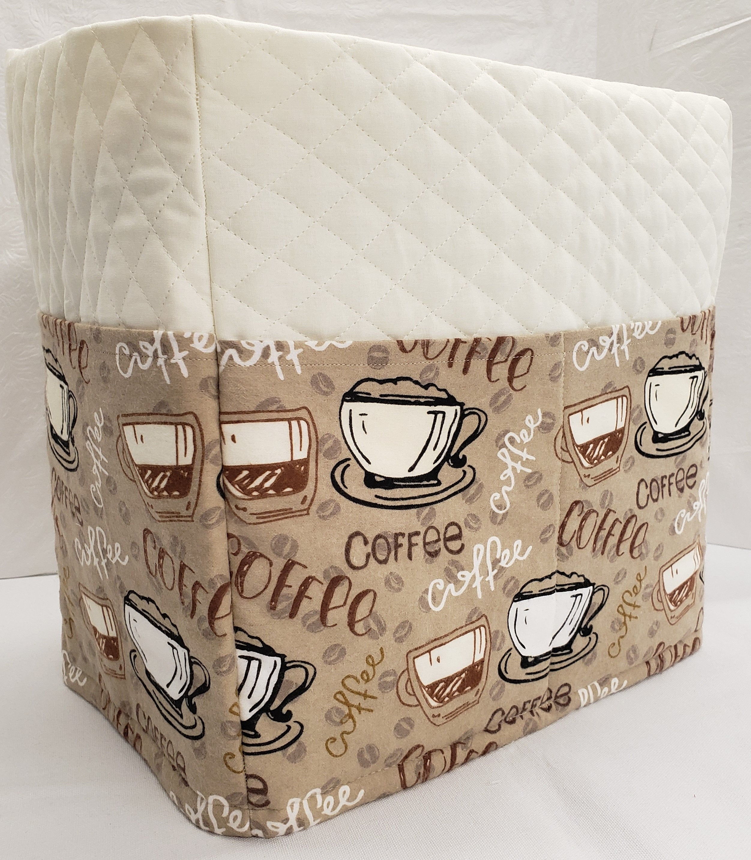 Quilted Coffee Beans Bread Machine Cover by Penny's Needful Things ...