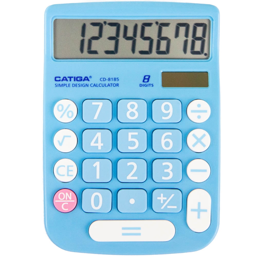 CATIGA CD-8185 Office and Home Style Calculator - 8-Digit LCD Display ...
