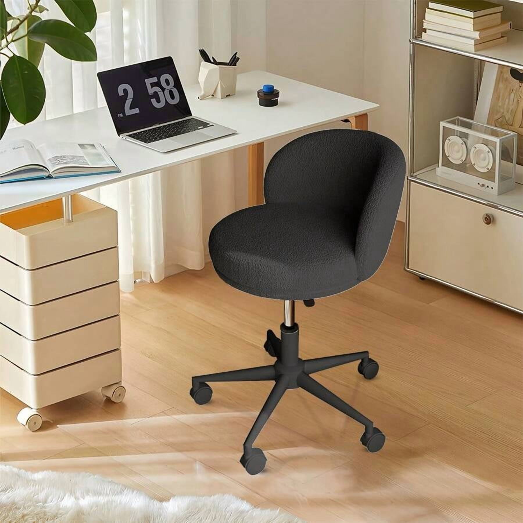 Click here for Na Na Armless Vanity Chair With Back  360° Swivel... prices