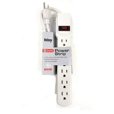 6-Outlet Power Strip - Walmart.com