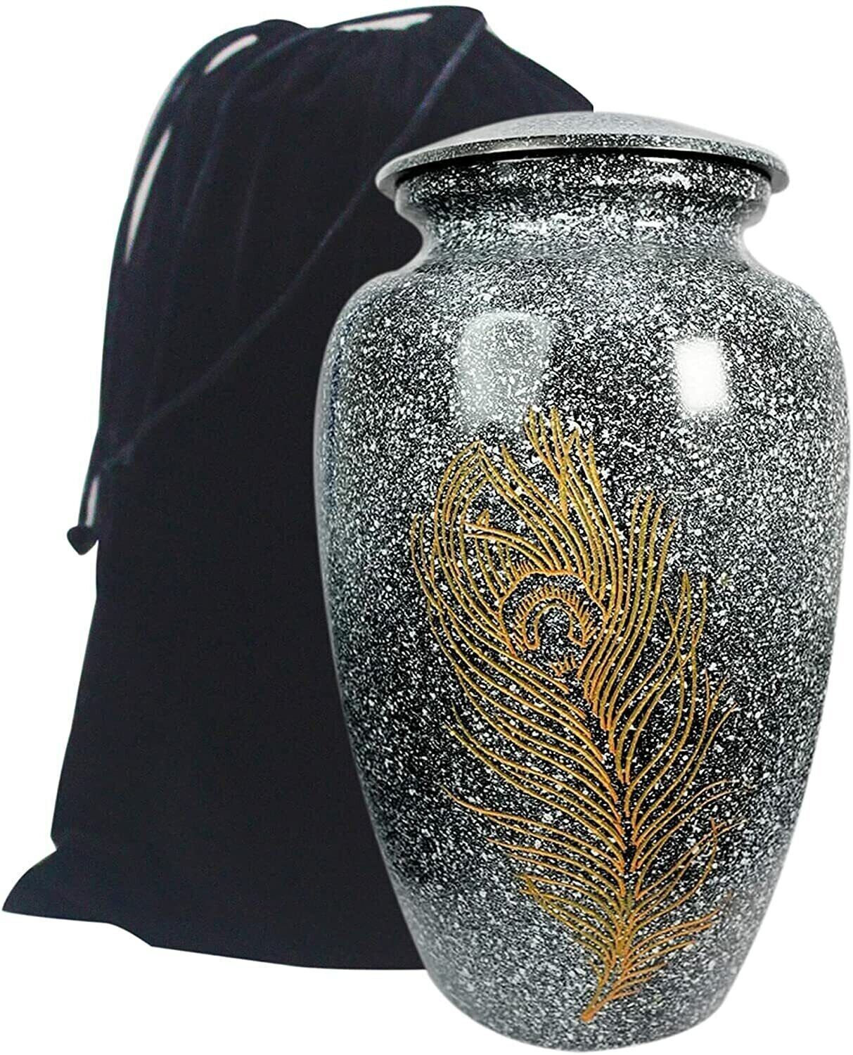 Funeral Urn Cremation Urns With Bag Jar Adult Engraved Human Ashes Urn ...