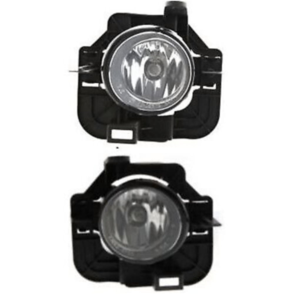 Set of 2 Clear Lens Fog Light For 2010-2012 Nissan Altima Sedan Left ...