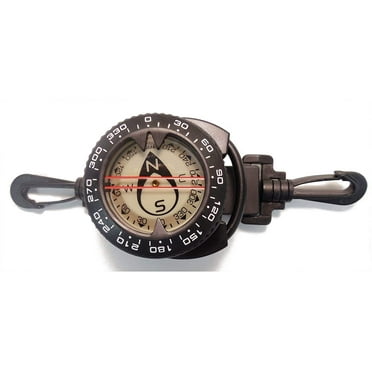 Scuba Choice Diving Dive Compass with Retractor stretched to 31.5 ...