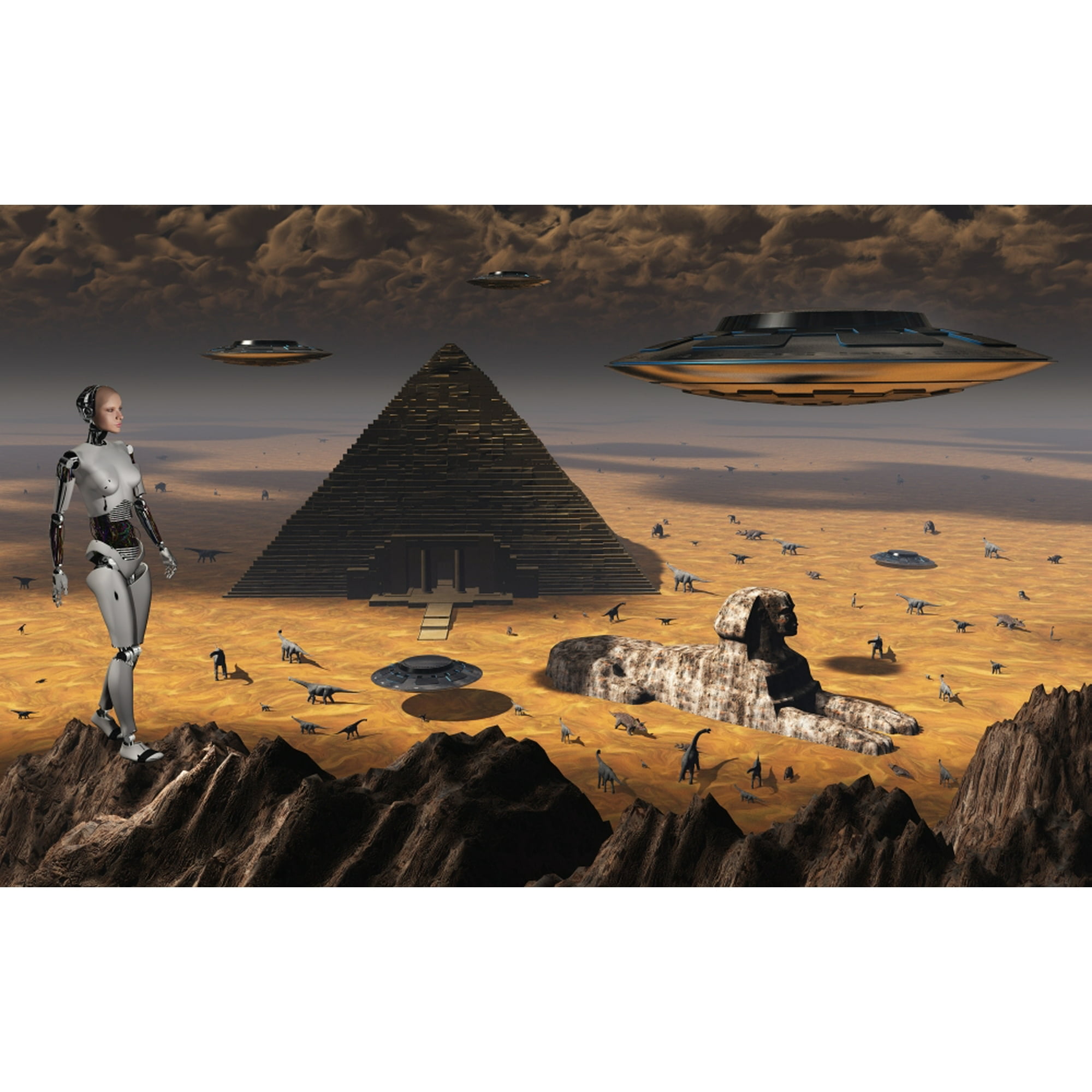 Pyramids On Different Planets