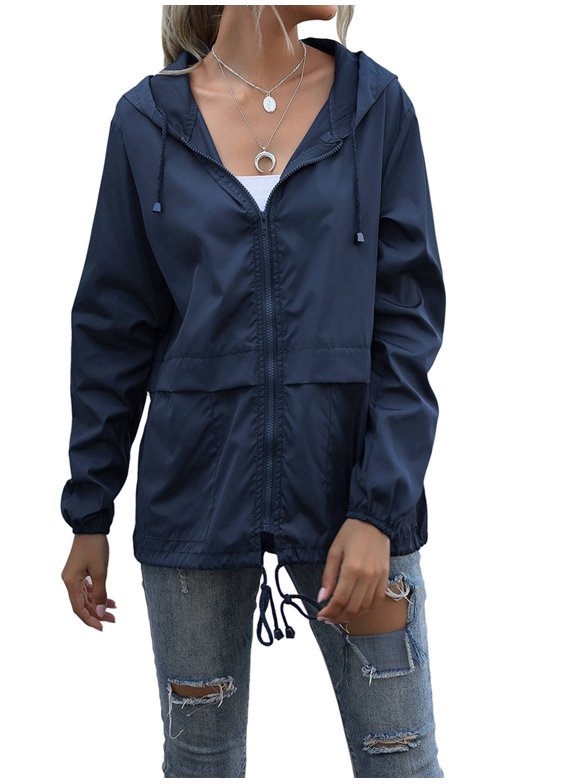 Womens Lined Rain Jacket