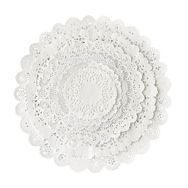 LELE LIFE 250Pcs Paper Doilies for Food Tables, Paper Doilies 12 Inch ...