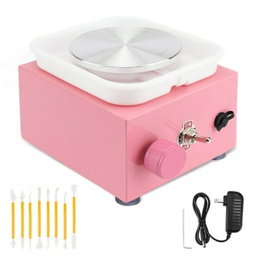 KFFKFF Compact Clay Wheel, Speed 0-320RPM with Removable Basin, Dual ...