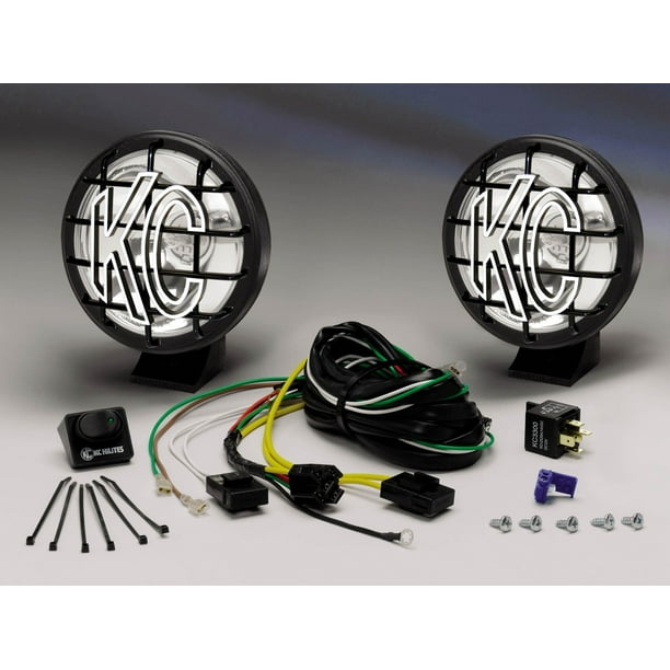 KC HiLites 450 KC Apollo Pro Series Long Range Light Kit - Walmart.com ...