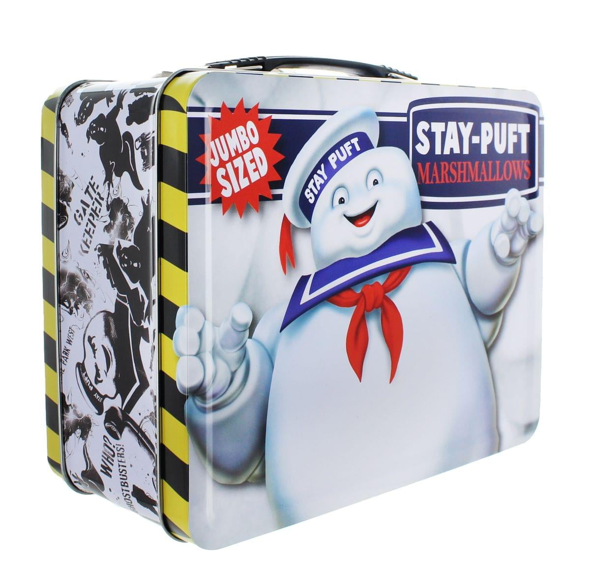 Ghostbusters Stay Puft Marshmallow Man Retro Tin Lunchbox - Walmart.com