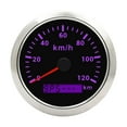 120km/h 7 Color Backlight 85MM GPS Speedometer Waterproof Speed Gauge ...