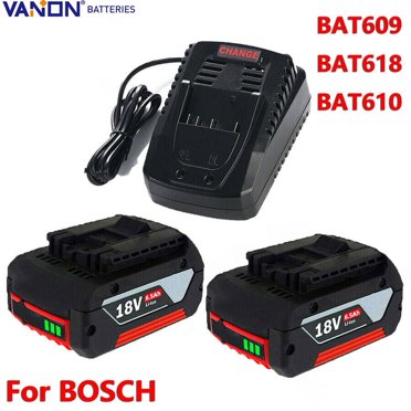 4 Pack For Bosch BAT612 BAT610G 18-volt Lithium-Ion 5.0Ah GBA18V40 ...