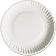 AJM Packaging Green Label Economy Paper Plates - 100 / Bag - Microwave ...
