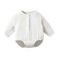 Boys Bodysuits Baby Long Sleeve Jumpsuit Sleepwear Summer Soft ...