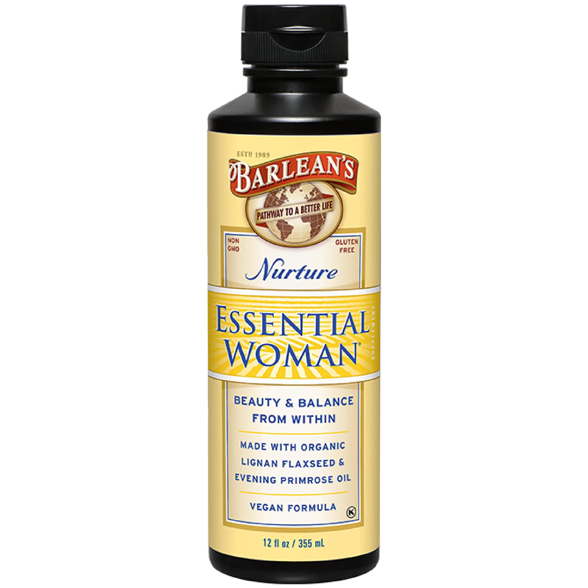 Suplemento Barlean's Essential Woman Liquid 355 ml para mujeres ...