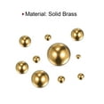 Uxcell 3/8-inch Precision Solid Brass Bearing Balls for Bearings Valves ...