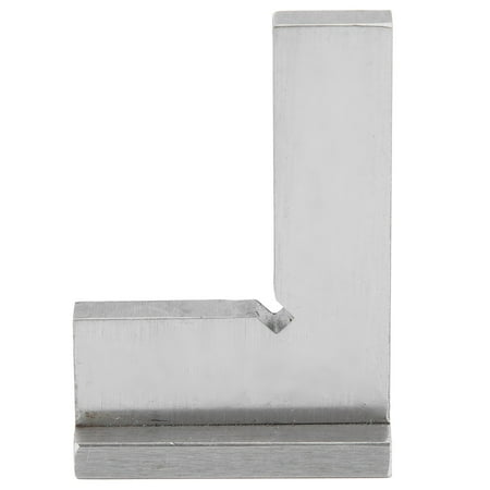 Stainless Steel Right Angle Ruler, 90° Knife Edge Ruler 55 X 38mm Angle ...