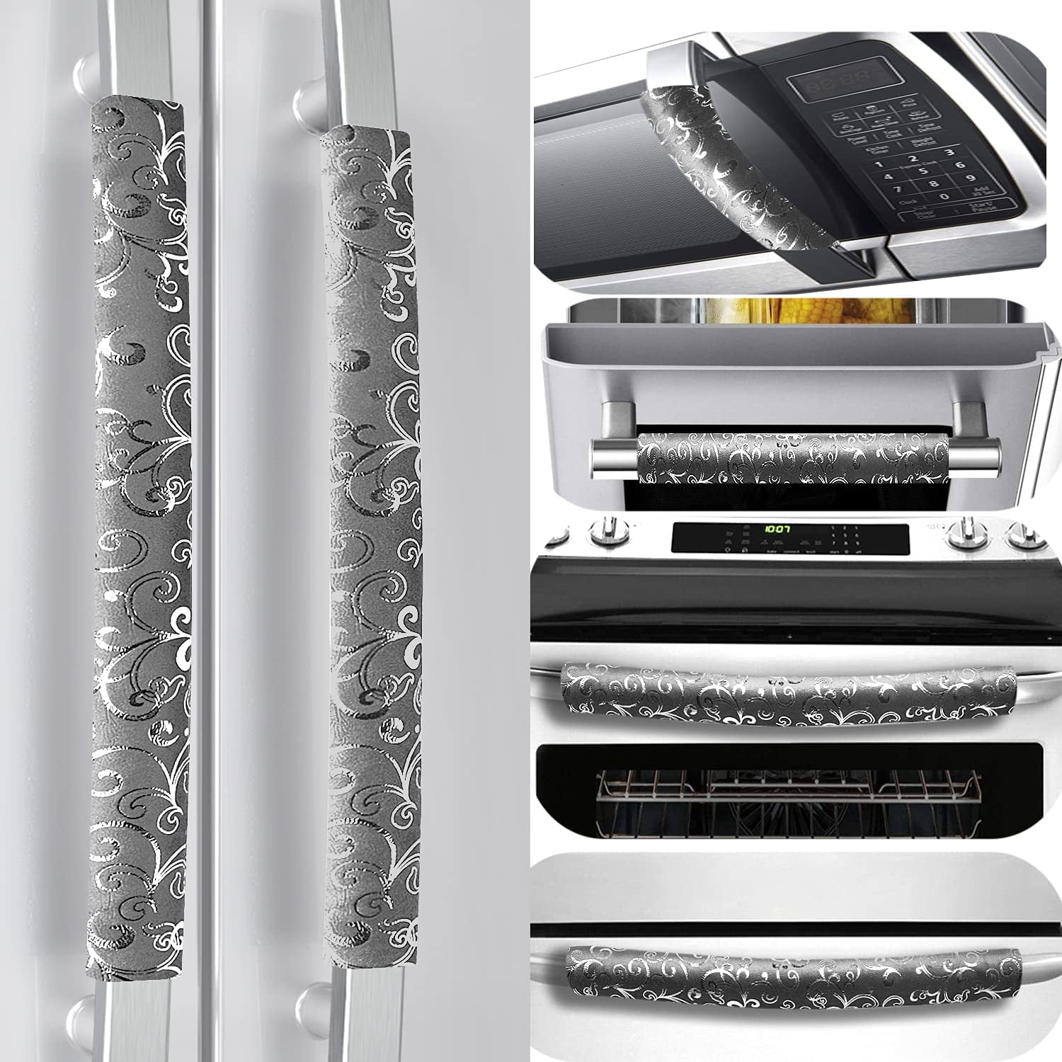 Juztec Home Appliance Handle Covers, Set of 5, Washable, for ...