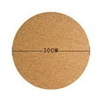 Round Cork Boards Natural Environmental Protection Cork Sticky Bulletin ...