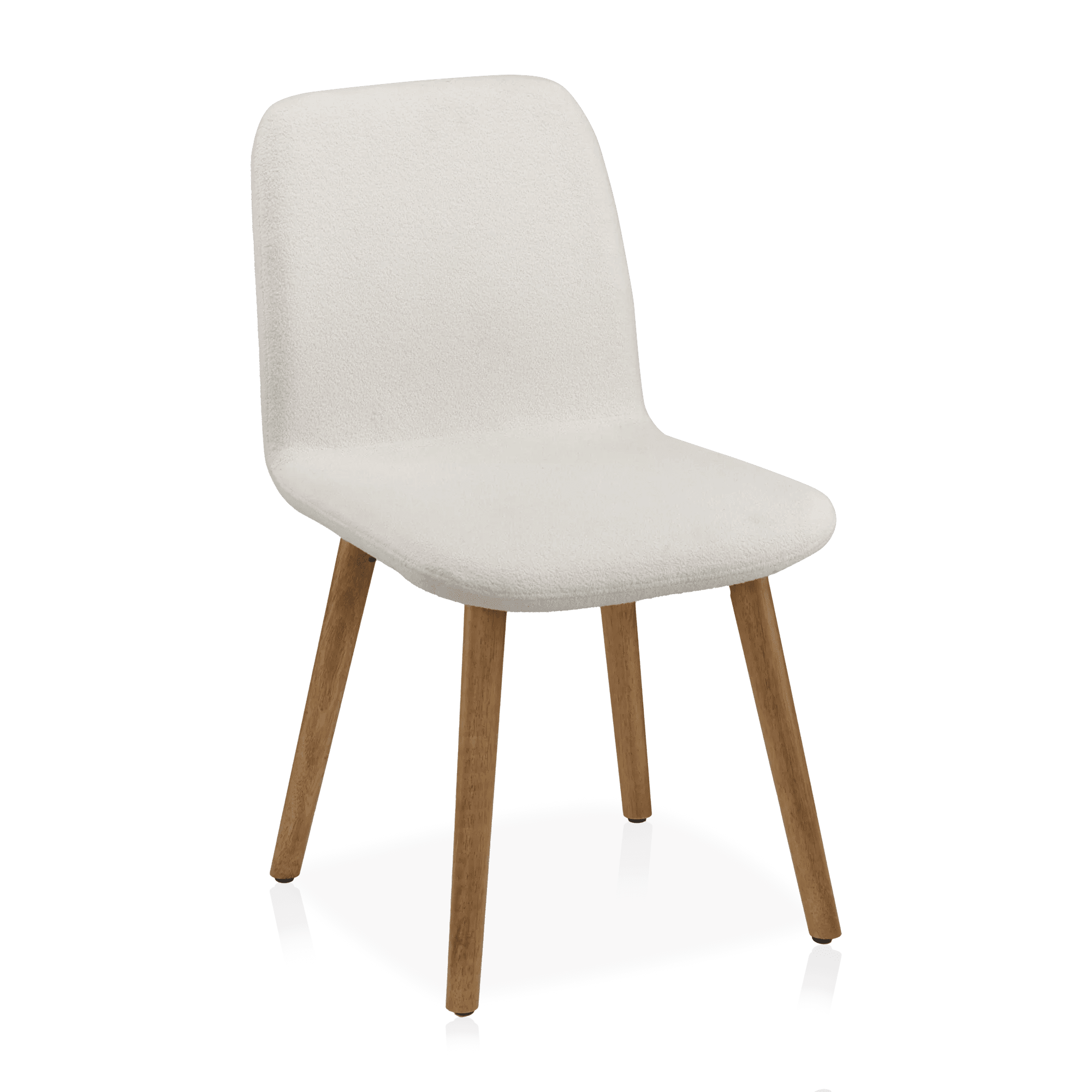 Click here for Bouclair Oatmeal Fabric And Wood Dining Chair prices
