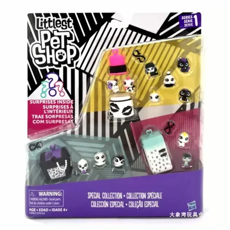 Hasbro Littlest Pet Shop LPS Blind Box Toy Cute Big Eyes Cat Dog Rabbit ...