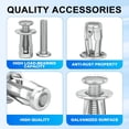 Heavy Duty Hollow Wall Anchor Jack Nuts for Thin Walls,Expansion Screw ...